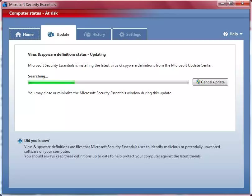 Microsoft Security Essentials endelig tilgjengelig