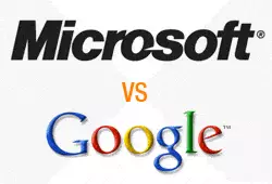 Microsoft ទល់នឹង Google