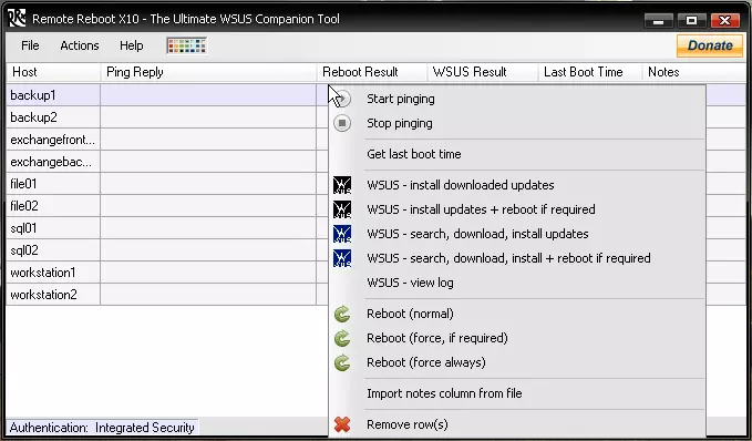 Reboot Control Reboots Lan Nganyari Ing Multiple Komputer Windows