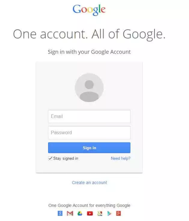 google nuovo accesso