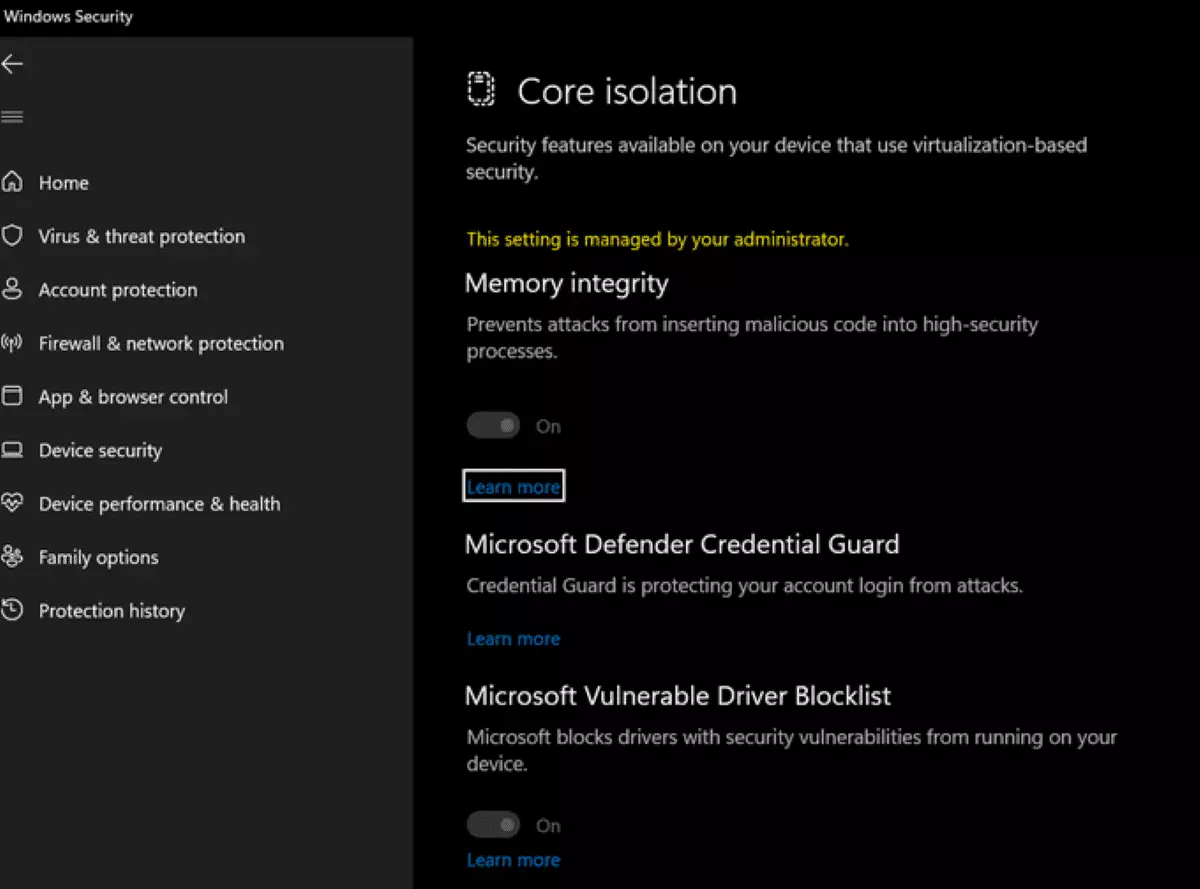 Windows Defender vulnerable Chauffer Blocklist