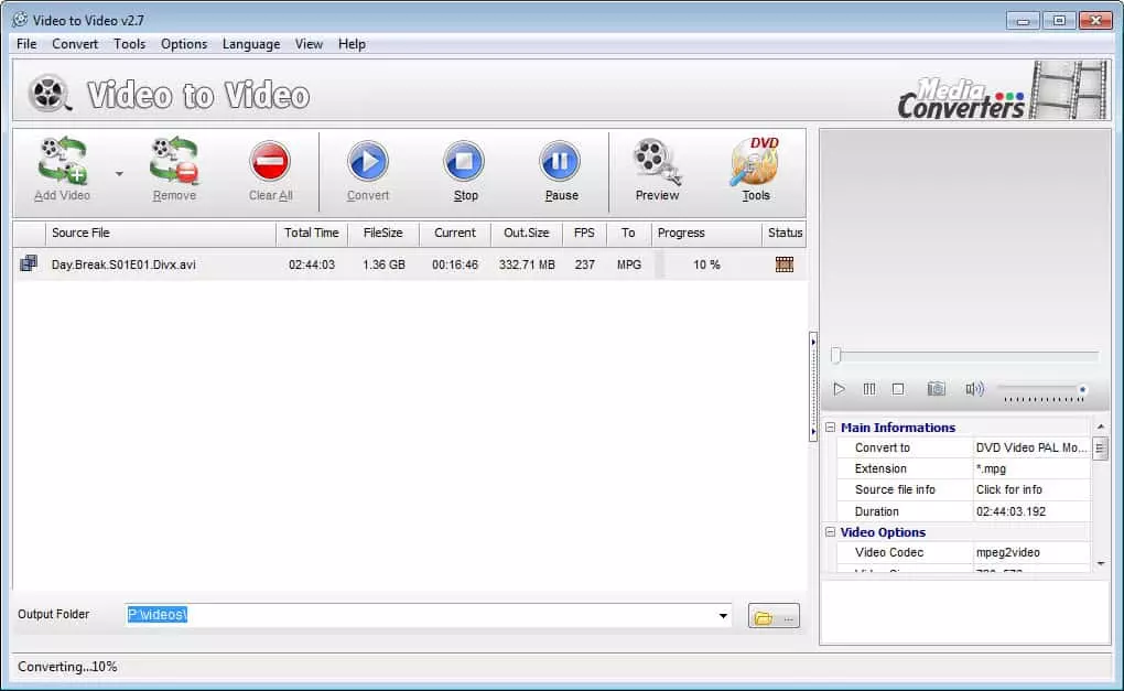 Kajian Video ke Video Converter