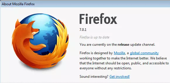 Mozilla Firefox 7.0.1 yangilanishini tezlashtirdi