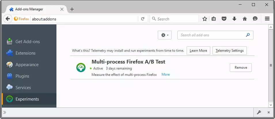 Testi me shumë procese të firefox