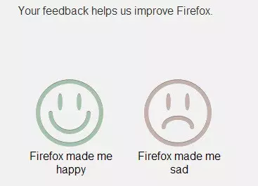 firefox szczęśliwy smutny