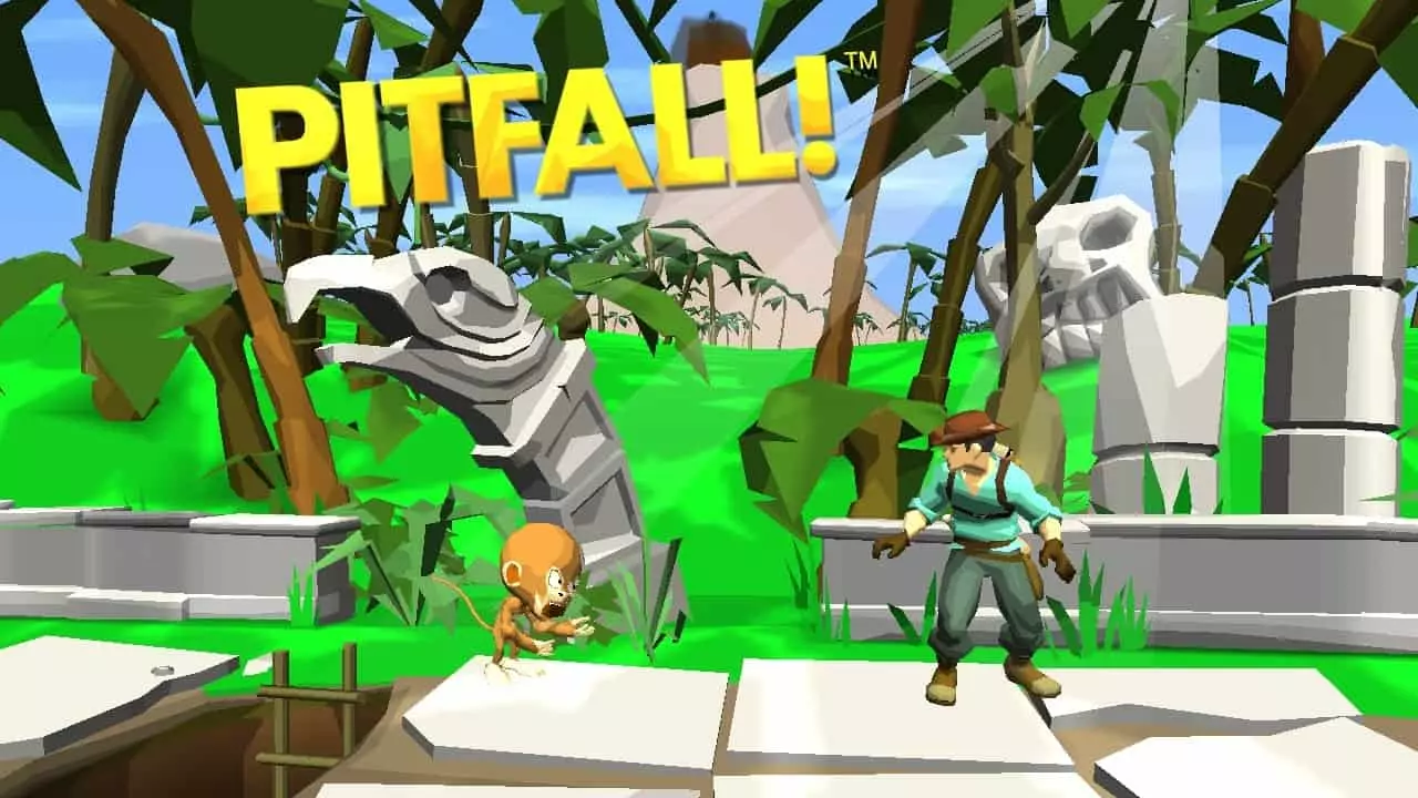 Mutha kusewera Pitfall pa Android yanu