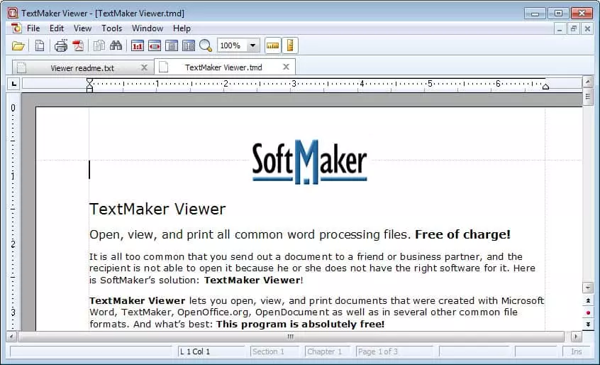 visualitzador de textmaker