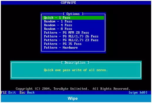 Disk Wipe Utility