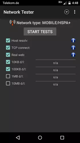 Brzo testirajte mreže uz Network Tester za Android