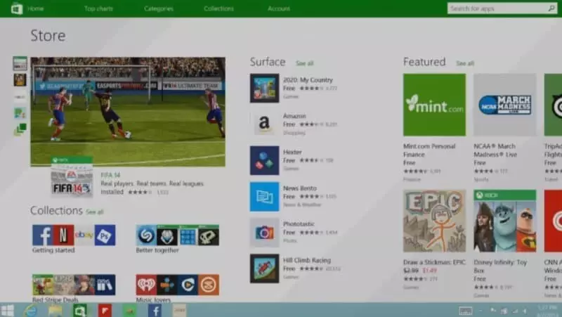 Microsoft oznamuje velkou aktualizaci Windows Store