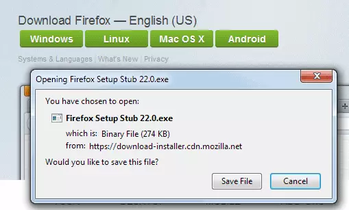 firefox net installer