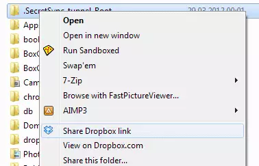 compartir enlace de Dropbox