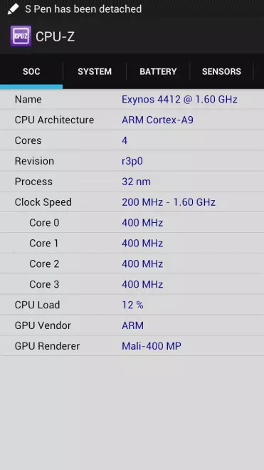 cpu-z Android