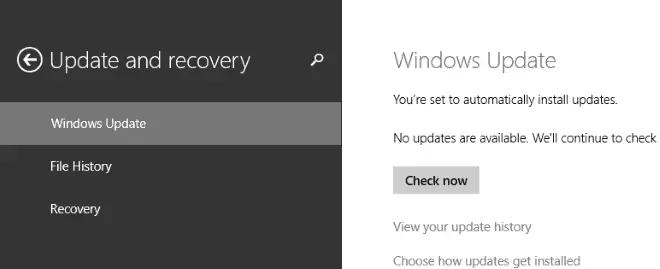 Apa sampeyan ora bisa nganyarke Windows 8 ing Windows Store