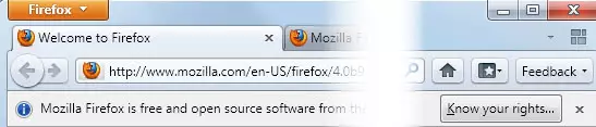 Firefox 4 hlooho