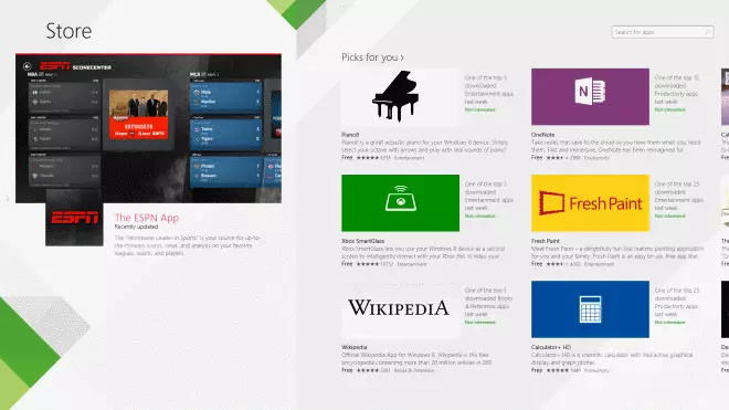 Wêrom Windows 8's App Store is net populêr