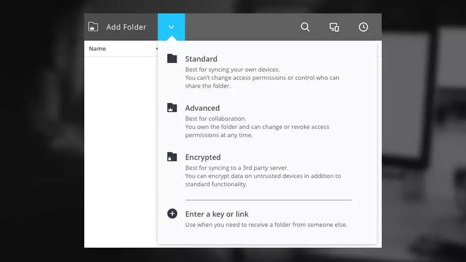 sync encrypted forodha