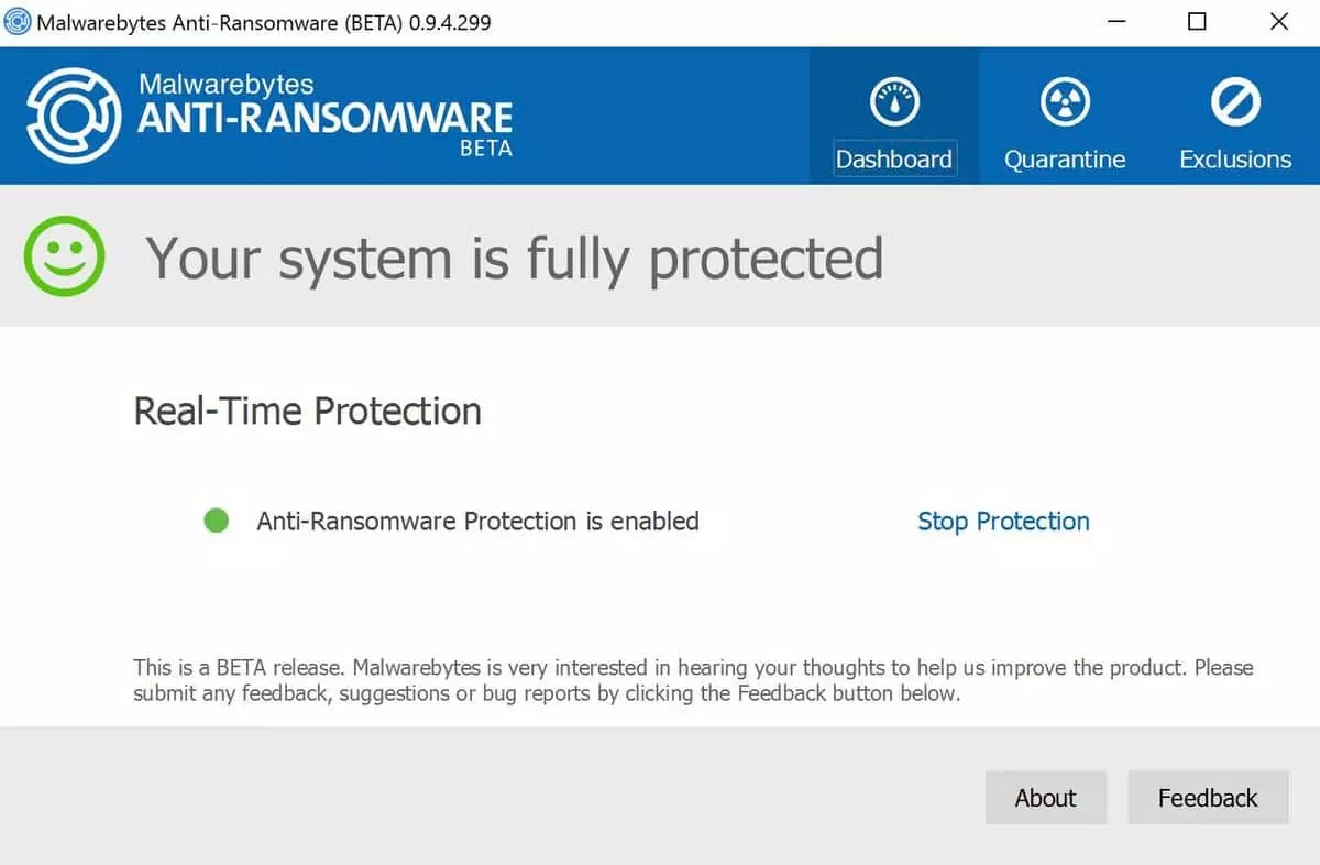 malwarebytes विरोधी ransomware