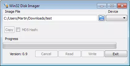 Win32 Disk Imager, Image Writer Windows-ի համար