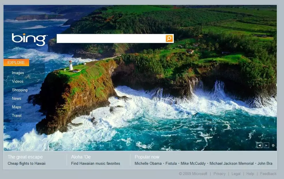 Descargador de Bing