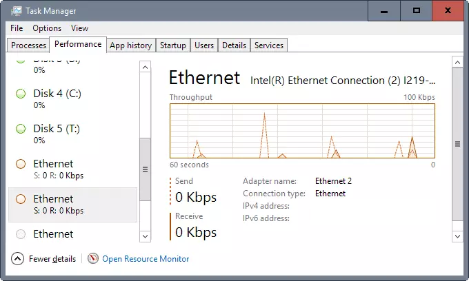 networking windows 10