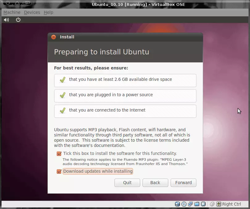 Sneak top Ubuntu 10.10