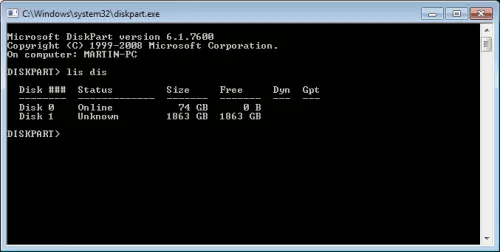 Windows 64-bits rootkit-detectie