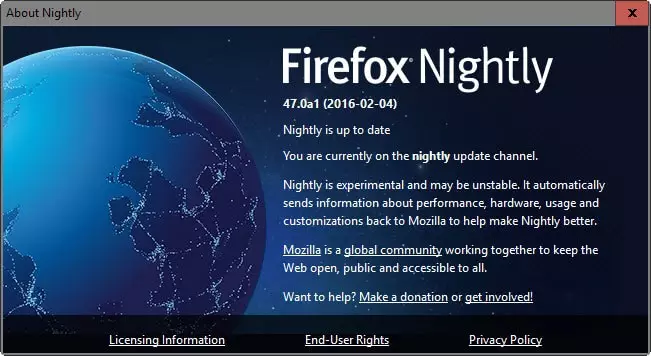 إصدارات Firefox