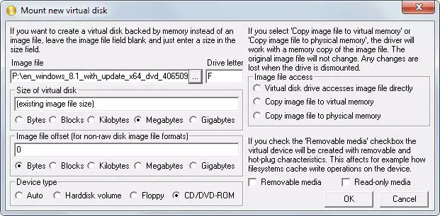 mount virtual disk