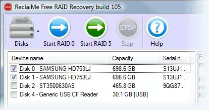 ReclaiMe Free Raid Data Recovery