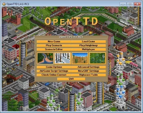 OpenTTD सह एअरलाइन, ट्रेन, रोड आणि शिपिंग फर्म चालवा