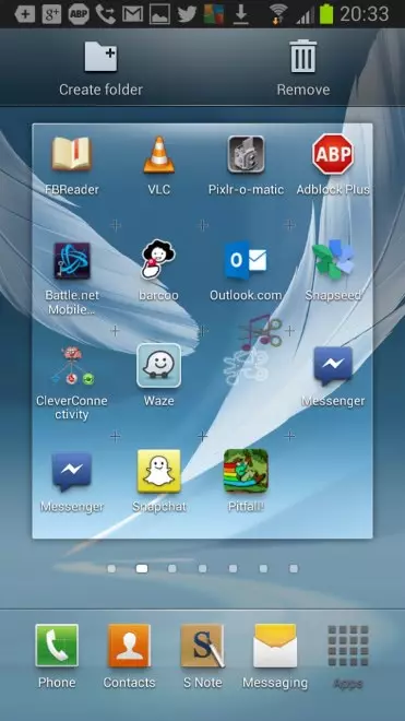 android neħħi apps home screen