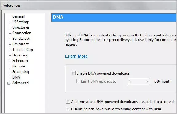 Què és l'ADN de Bittorrent, el comandament remot i si l'heu d'utilitzar