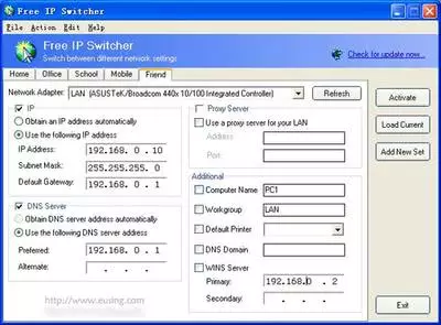 Fast IP Switcher