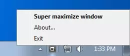 Usimamizi wa Windows: Super Maximize Windows