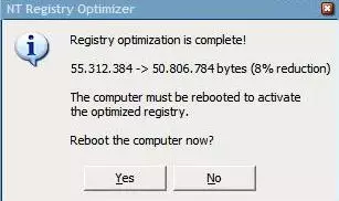 nt registro optimizavimo priemonė