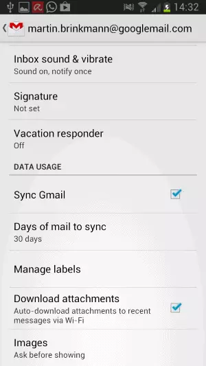 gmail android-bildaj preferoj