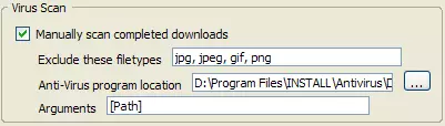 Skennja downloads awtomatikament fil-Firefox