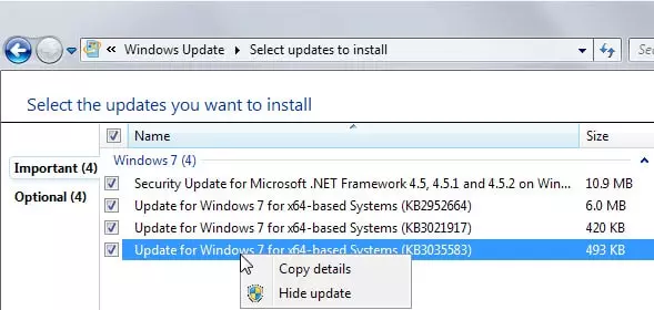 zablokuj aktualizację systemu Windows10