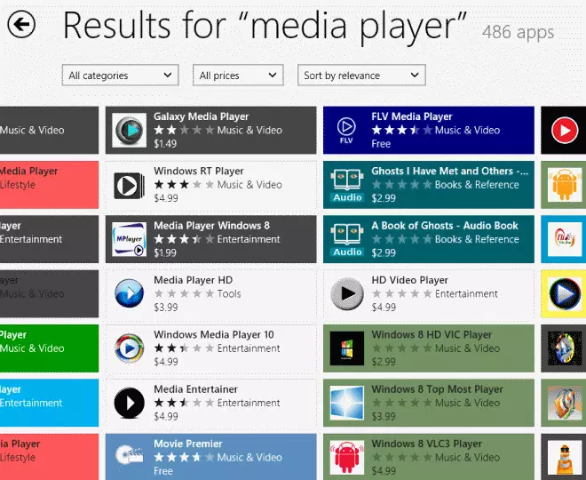 Microsoft: vă rugăm să faceți ceva împotriva spam-ului Media Player în Windows Store