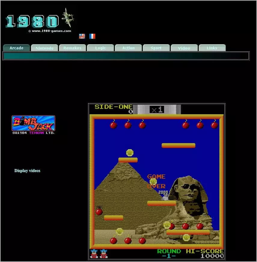 Tonnellate di giochi arcade classici