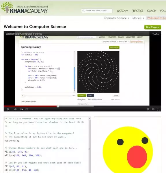 Khan Academy informatica