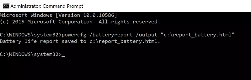 Windows मा ब्याट्री रिपोर्ट कसरी उत्पन्न गर्ने