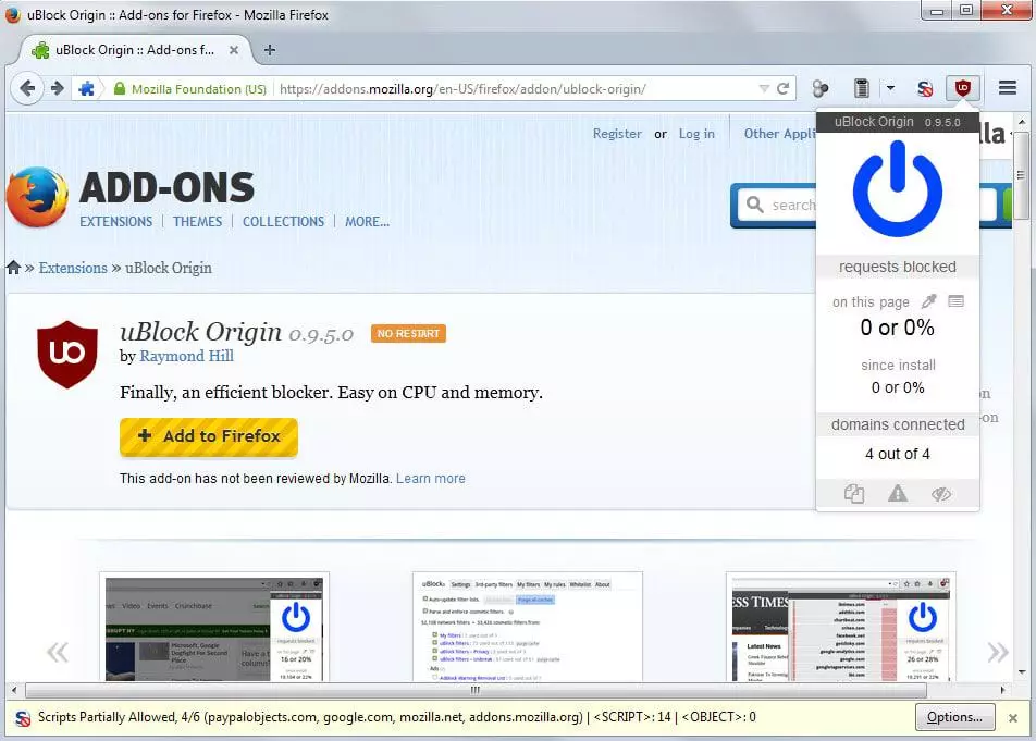 ublock origin firefox