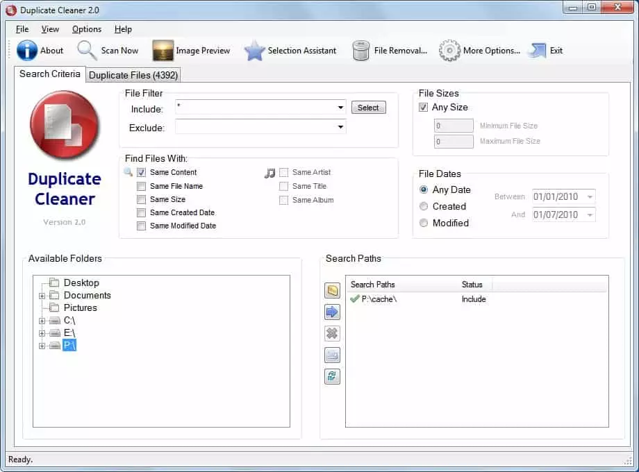 Duplicate File Finder Duplicate Cleaner 2.0