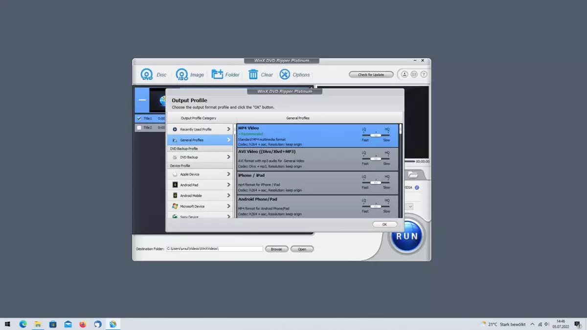 Cum să redați DVD-uri pe Windows 11/10 cu ajutorul WinX DVD Ripper Platinum 61_2