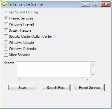 farbar service scanner