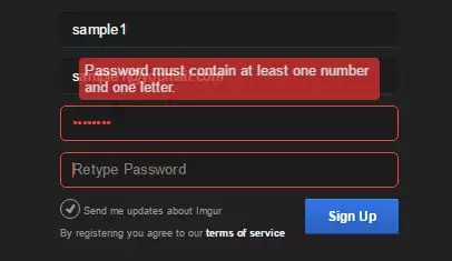 пароль-форма
