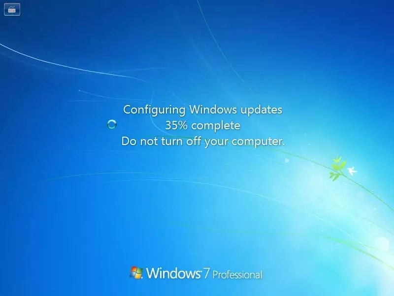កំណត់រចនាសម្ព័ន្ធ windows update