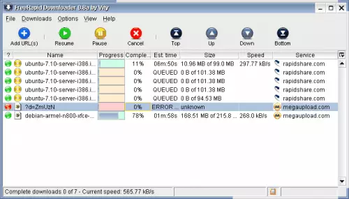 fräi Datei Hosting Downloader